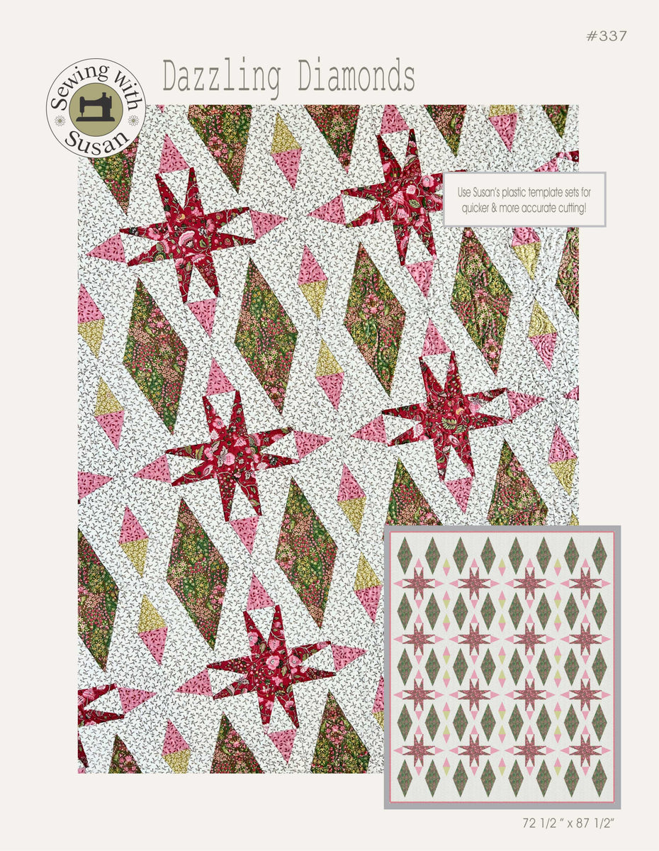 Dazzling Diamonds (PDF Download) – Suzn Quilts