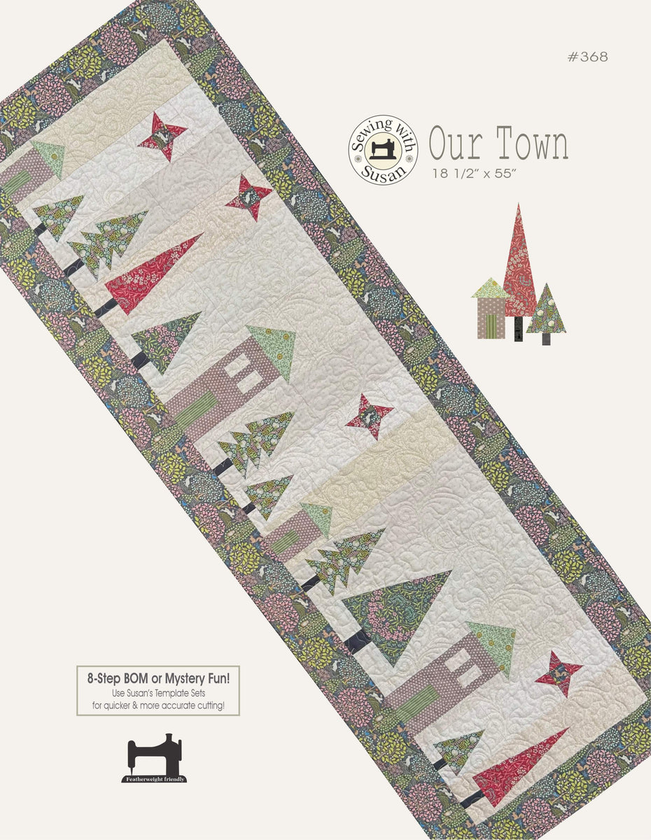 Skinny Mini Tree Template Set - Now Available! – Suzn Quilts