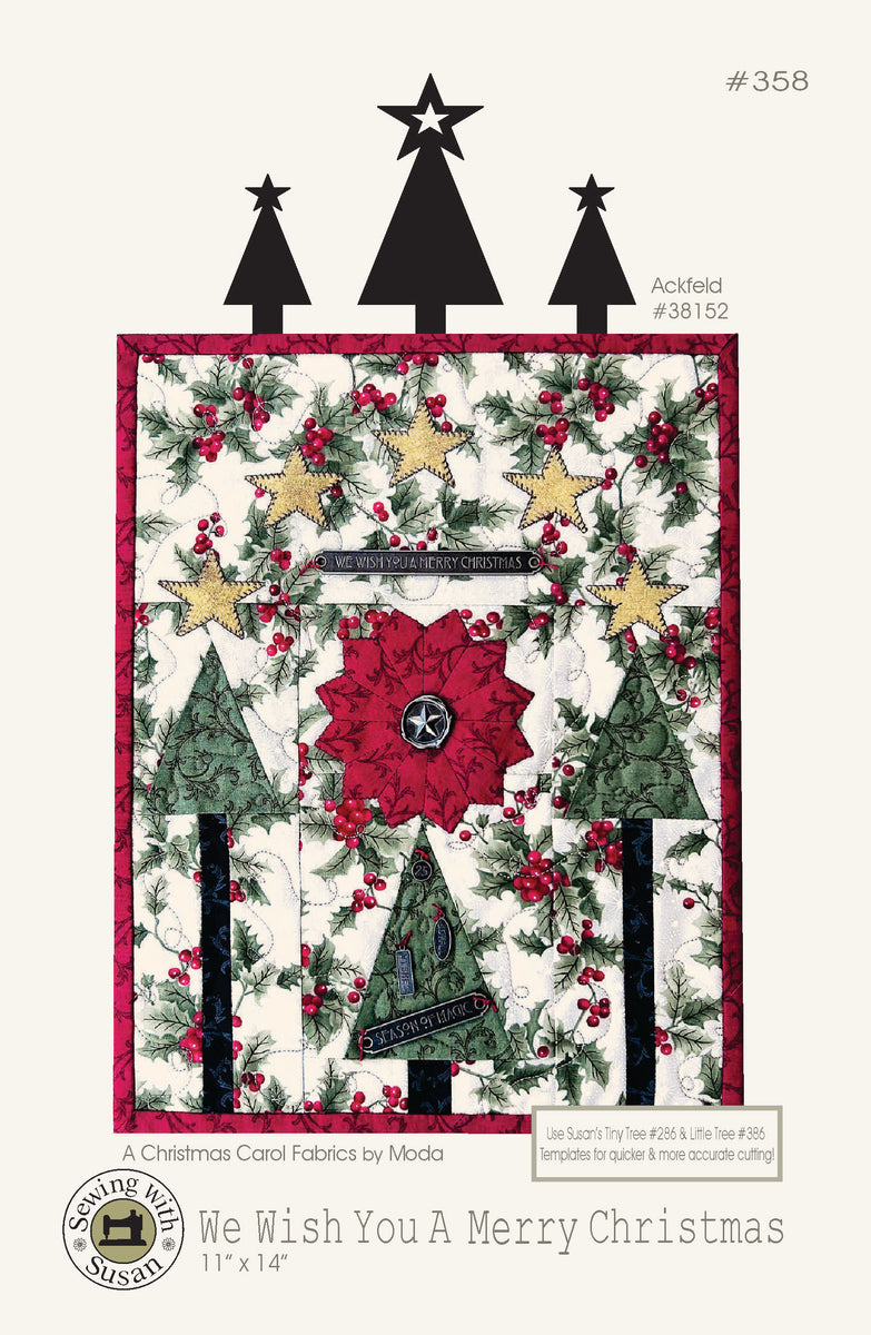 We Wish You A Merry Christmas - Now available! – Suzn Quilts