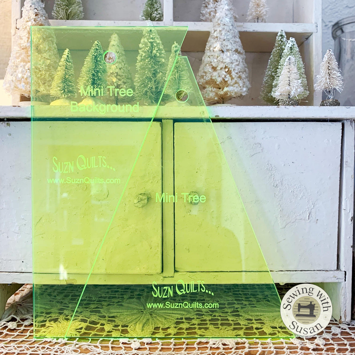 Mini Tree Template Set – Suzn Quilts